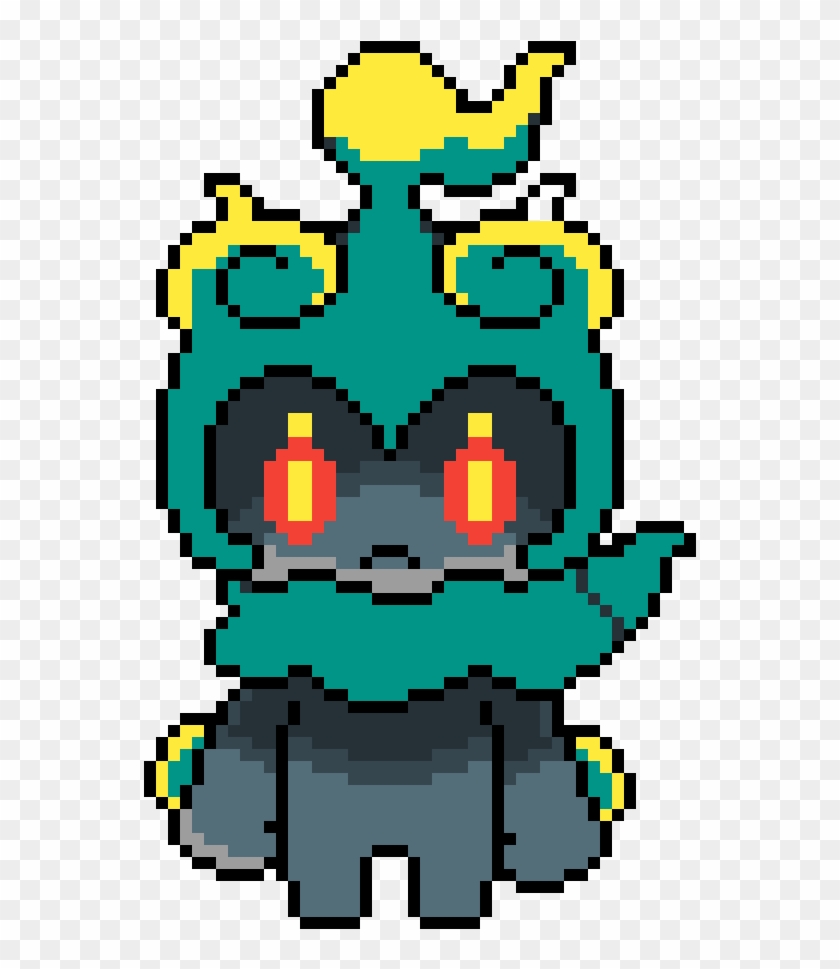 Marshadow - Pixel Art Pokemon Marshadow Clipart (#5801292) - PikPng