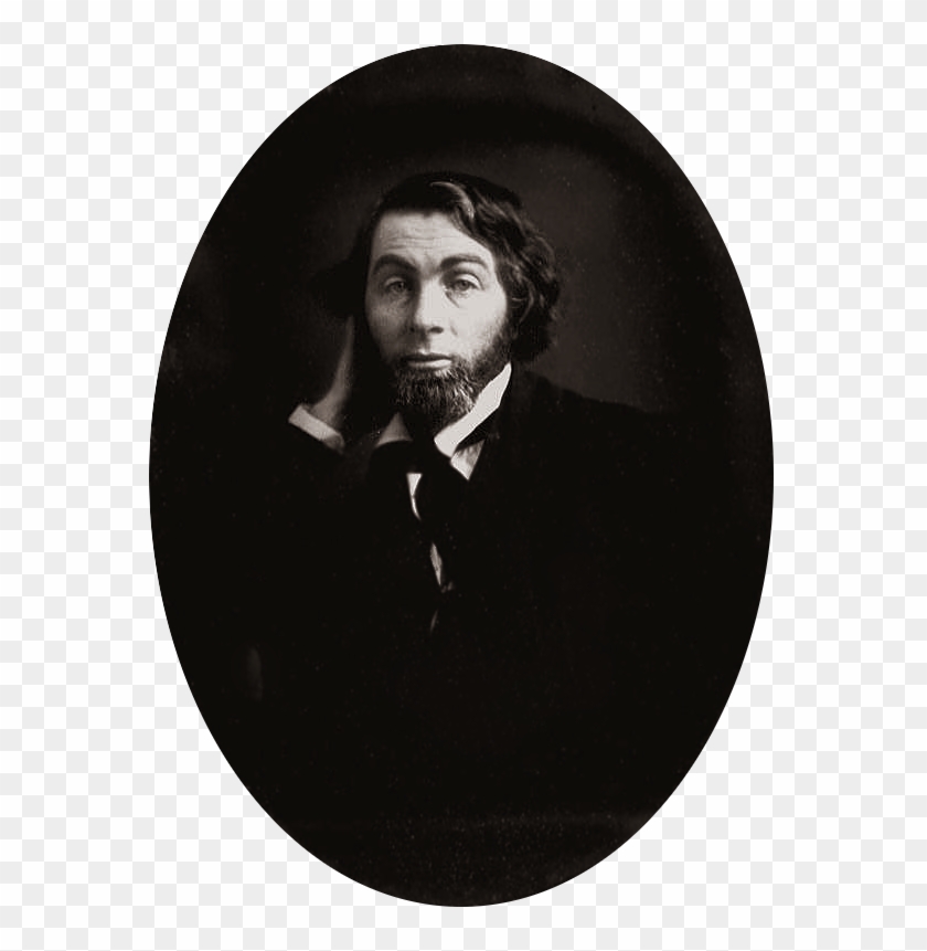 Walt Whitman, Age 28, 1848 - Chin Strap Amish Beard Clipart (#5817036 ...