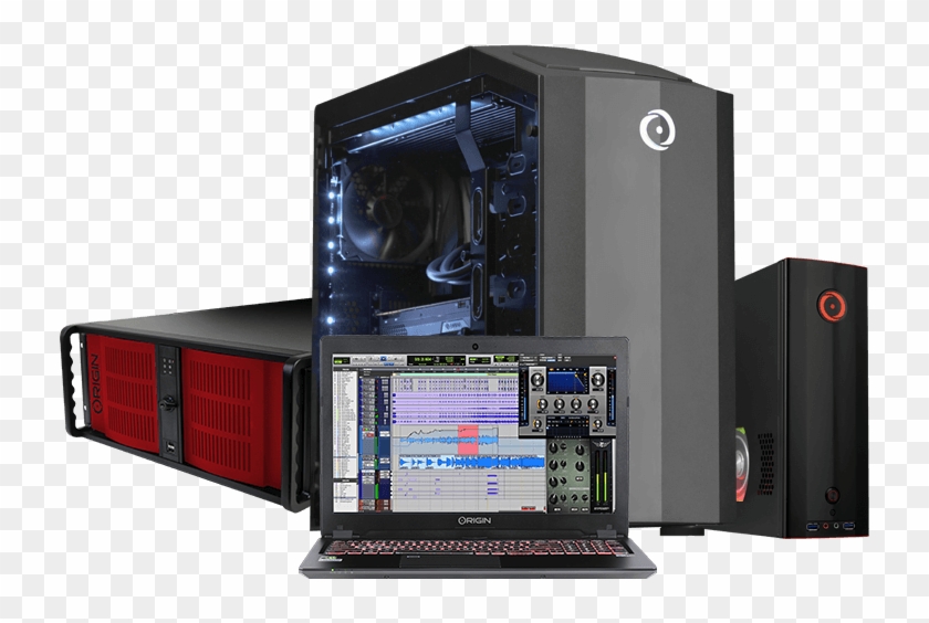 Business Laptops Pcs Origin Pc Custom Built - Computer Hardware Clipart ...