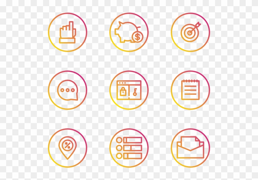 Marketing - Circle Clipart (#5885691) - PikPng