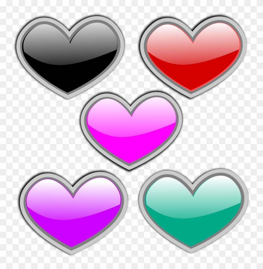 Gloss Heart 2 Free Vector / 4vector - Vector Graphics Clipart (#5892909 ...