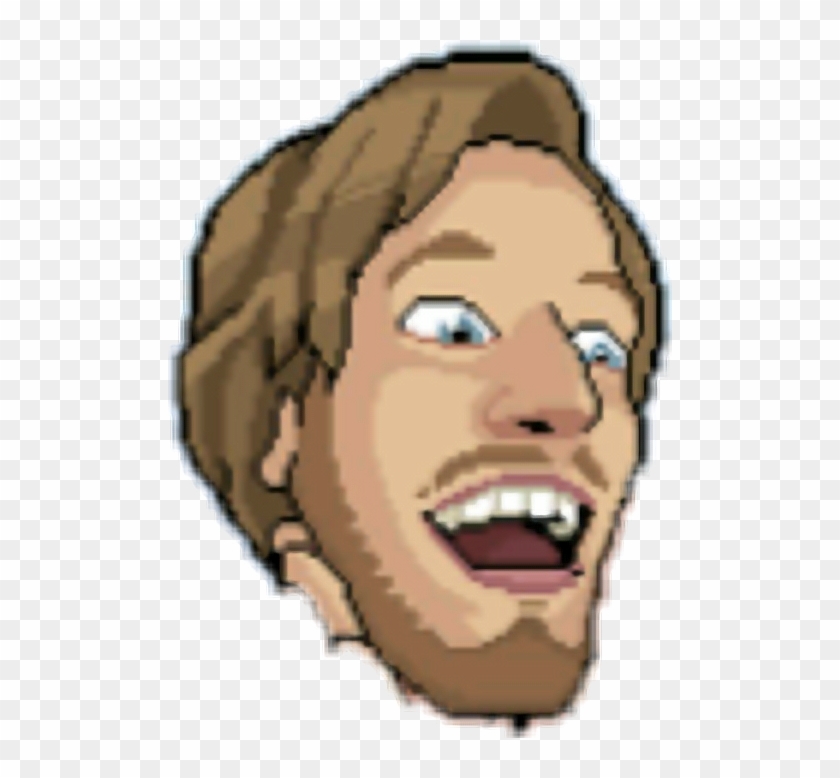 Pewdiepie Sticker - Cartoon Clipart (#5908782) - PikPng