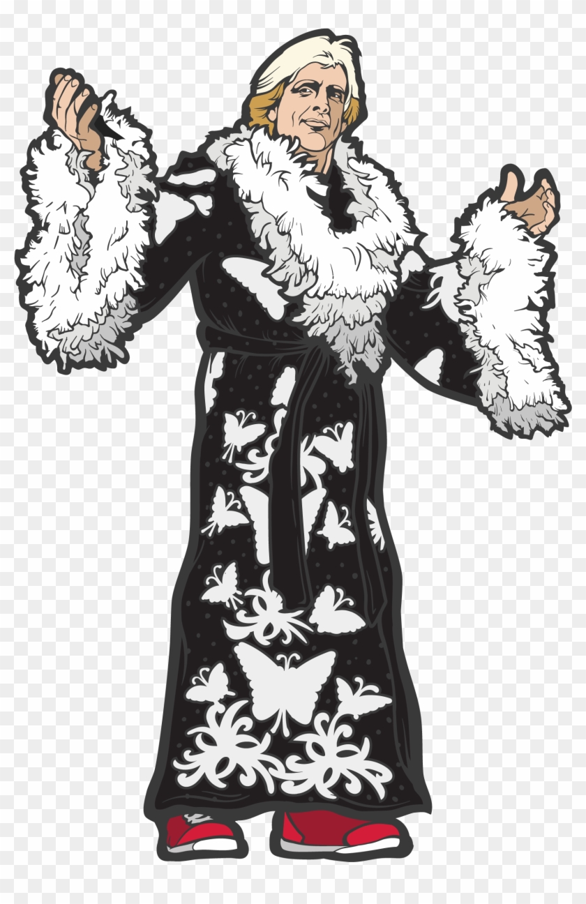 Nature Boy Ric Flair - Ric Flair Silhouette Clipart (#5926157) - PikPng