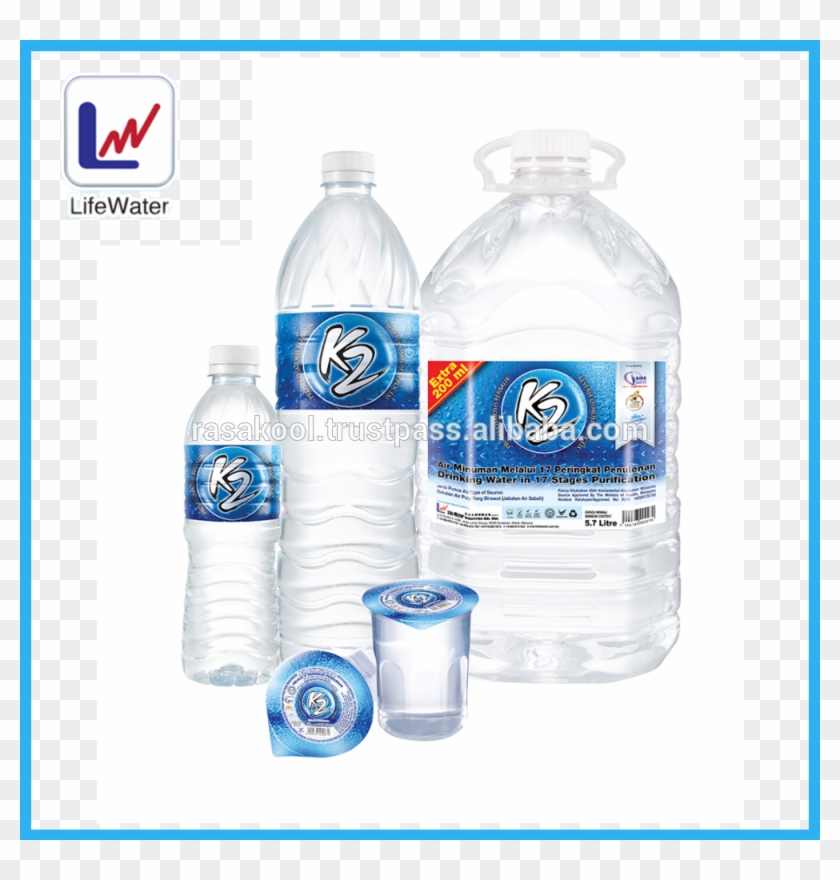 K2 17 Stages Purified Drinking Water - Mineral Water Clipart (#5957756 ...