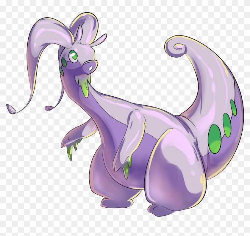 Cartoon , Png Download - Transparent Goodra Png Clipart (#5964527) - PikPng