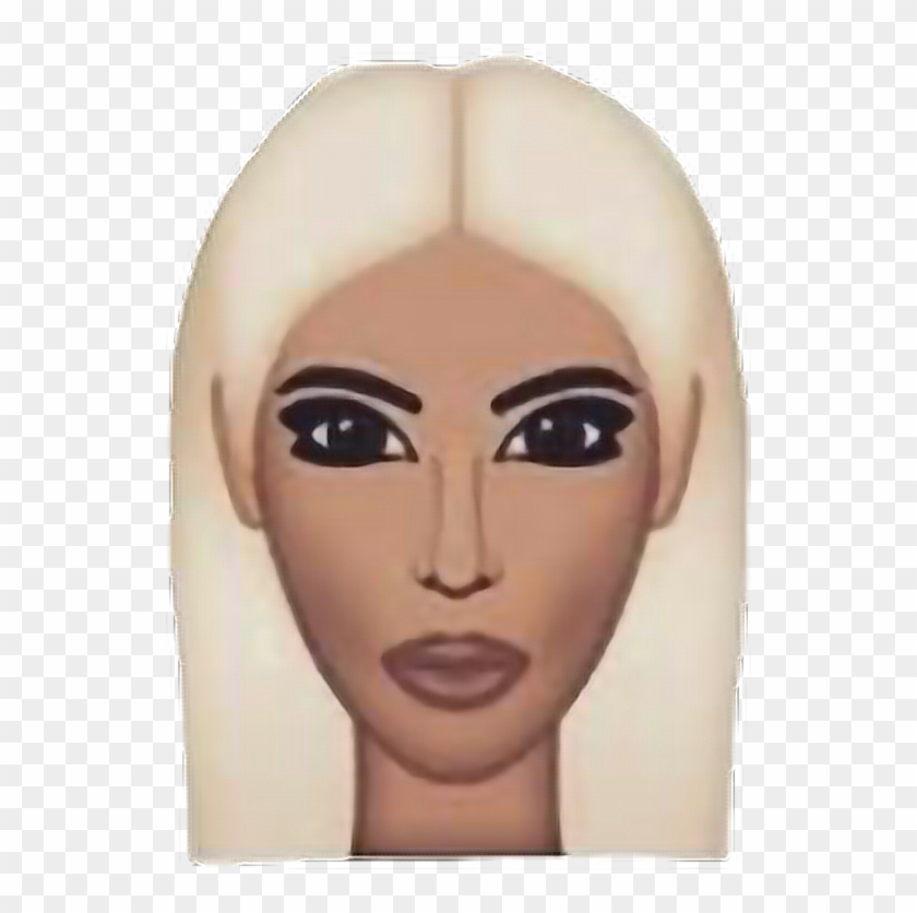 Download Kimoji Sticker - Kim Kardashian Clipart Png Download - PikPng