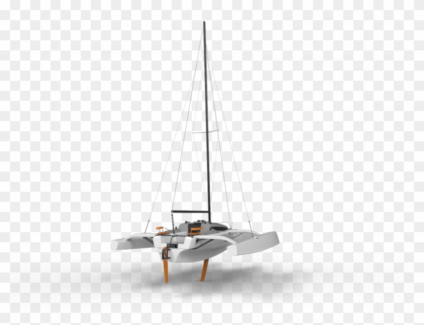 Corsair 880 Trimaran - Sail Clipart (#5989411) - PikPng