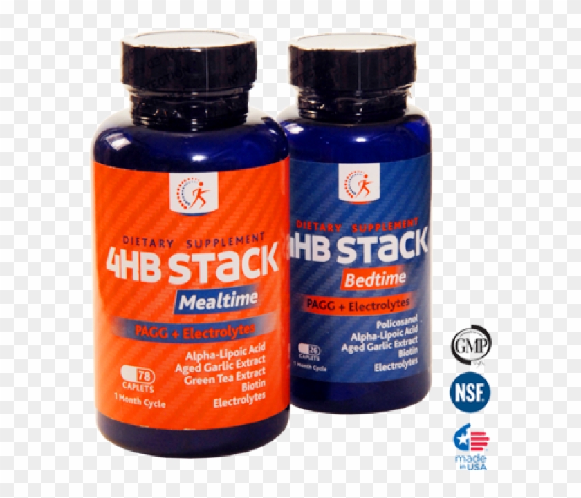 4hb Stack Pagg Electrolytes Supplement - Made In Usa Clipart (#5990328 ...