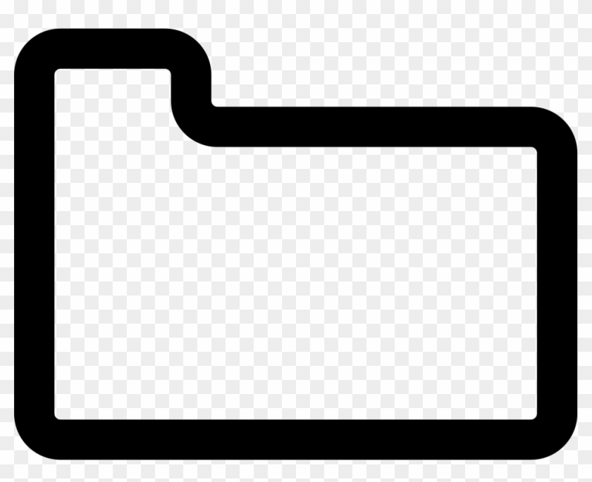 Download Png File - Folder Symbol Png White Clipart Png Download - PikPng