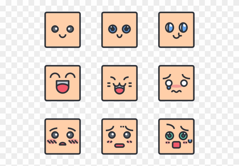 Emoji Cartoon Face Clipart (#68511) - PikPng