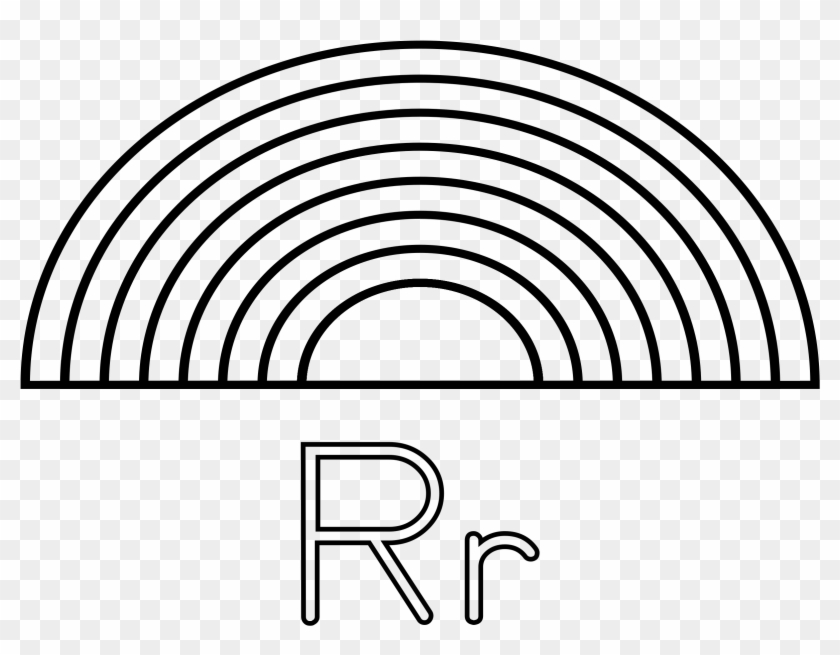 This Free Icons Png Design Of R Is For Rainbow Clipart (#69149) - PikPng