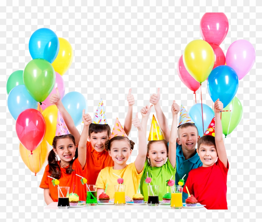 Download Kids Party Png - Kids Birthday Png Clipart Png Download - PikPng