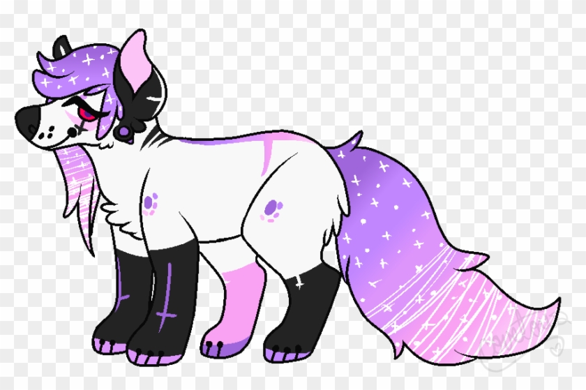 Pastel Goth Dog Auction Open - Pastel Goth Dog Clipart (#616507) - PikPng