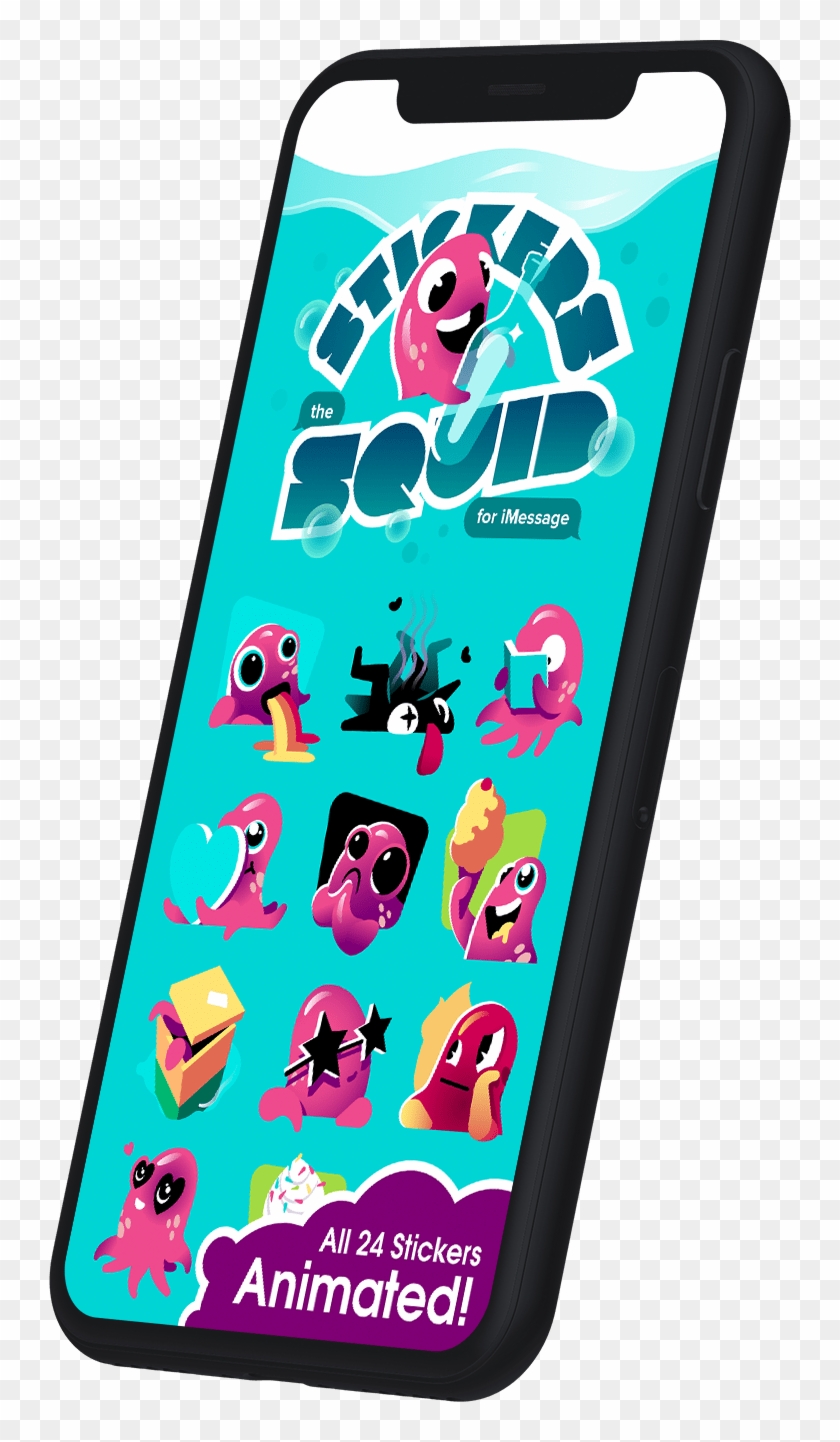 Iphone X Animated Sticker Pack Clipart (#622075) - PikPng