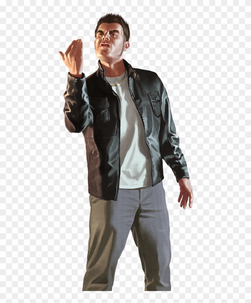 Gta Online Character Png - Gta Character Png Clipart (#650660) - PikPng