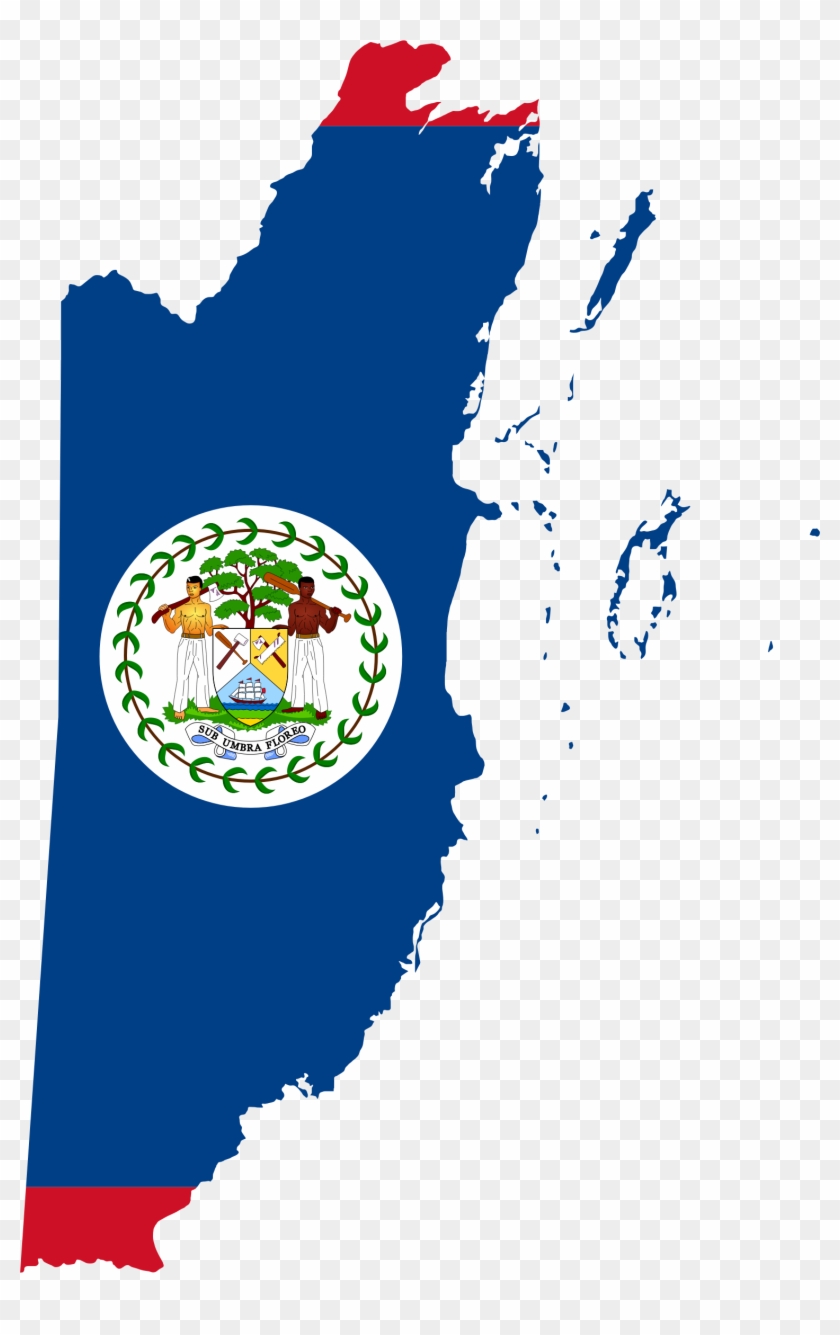 This Free Icons Png Design Of Belize Map Flag Clipart (#662148) - PikPng