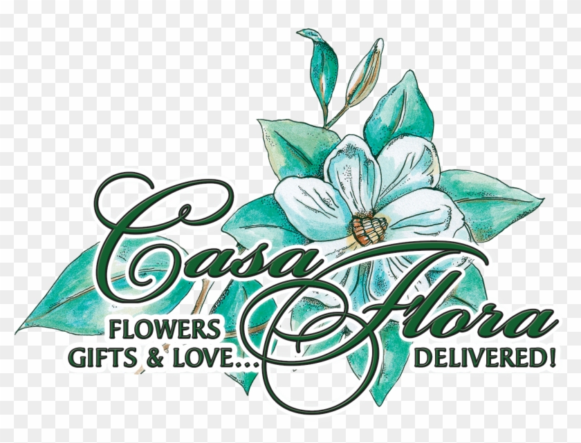 Casa Flora Flower Shop - Calligraphy Clipart (#679746) - PikPng