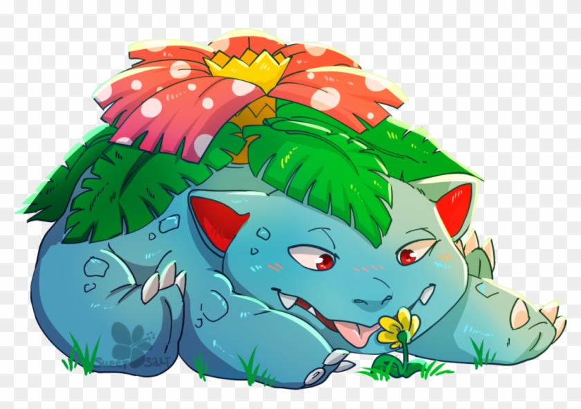 Download Venusaur - Cartoon Clipart Png Download - PikPng