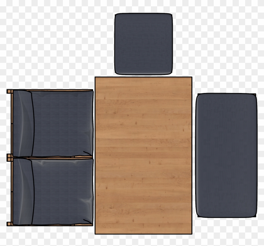 Dining Table Clipart Transparent - Table Png Top View (#688082) - PikPng