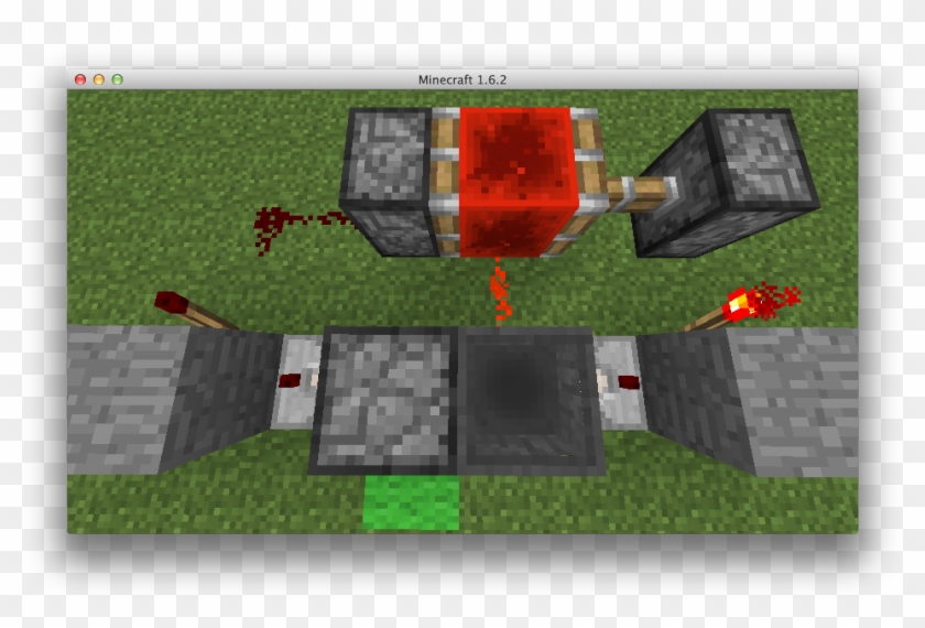 Download The Thing Next To The Green Wool Is A Dropper/the Input ...