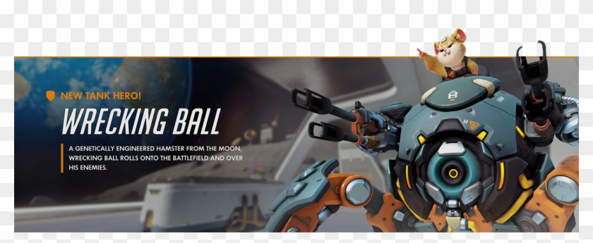 Download General Updates - Wrecking Ball Skins Overwatch Clipart Png ...