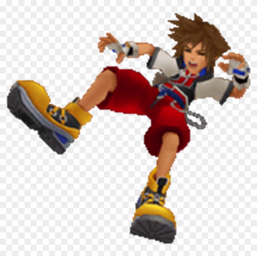 Image Sora Talk Sprite Khrec Png The - Kingdom Hearts Sora Sprite ...