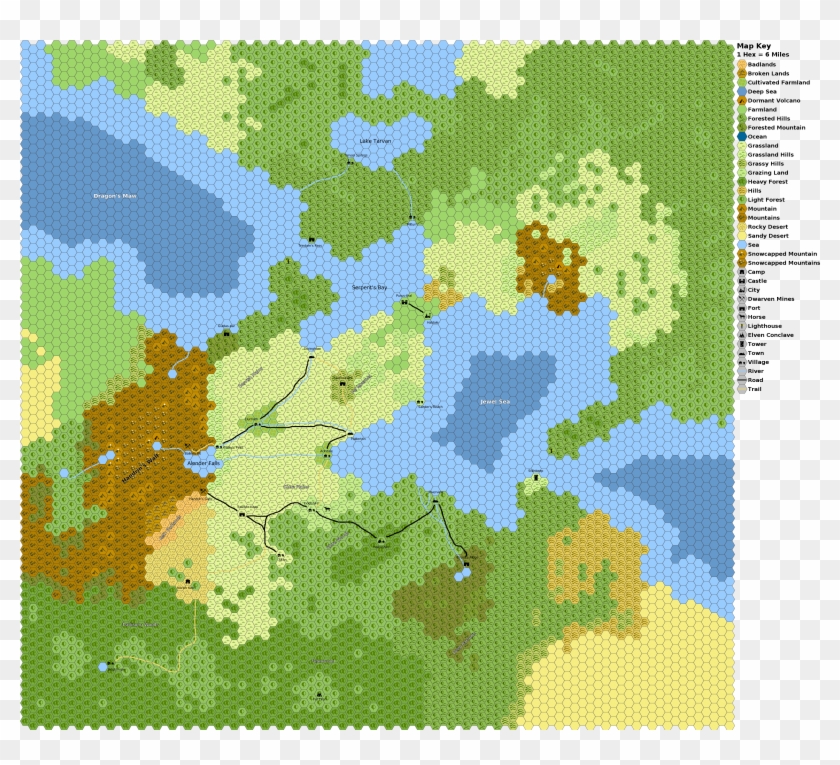Download Hex Us Map Ripping Hexographer Tutorial - Atlas Clipart Png ...