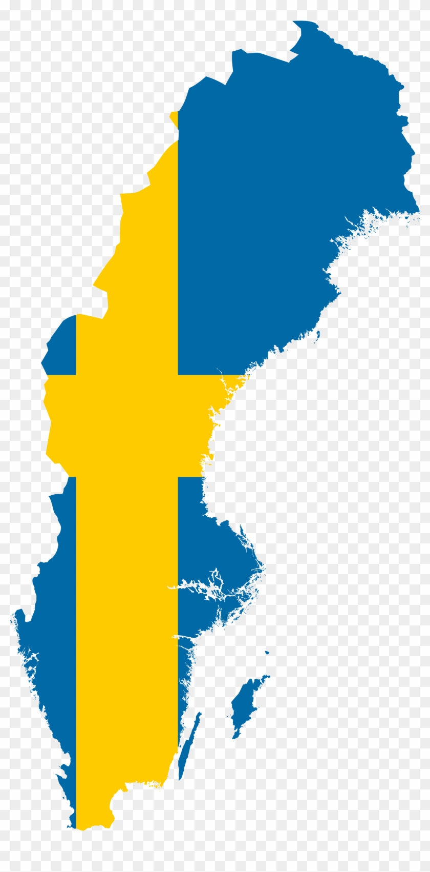 File Map Of Sweden Svg Wikimedia Commons - Sweden Png Clipart (#717612 ...