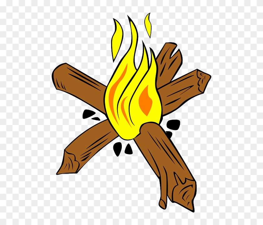 Cross Fire Lay - Star Fire For Camping Clipart (#725719) - PikPng