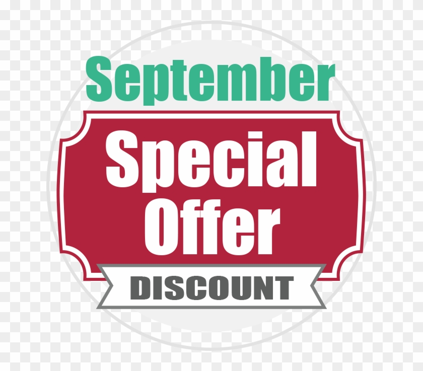 September Special - Label Clipart (#727677) - PikPng