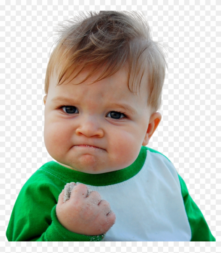 1024 X 1088 5 - Success Kid Png Clipart (#733073) - PikPng