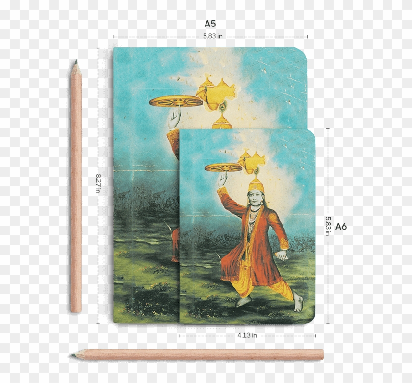 Dailyobjects Shree Krishna A5 Notebook Plain Buy Online - Painting ...