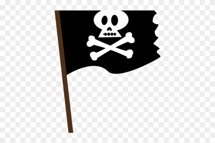 Jolly Roger Flag Cartoon Clipart (#746133) - PikPng