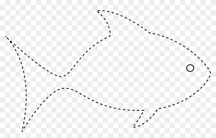 Download Trace Photo - Tracing Fish Clipart Png Download - PikPng