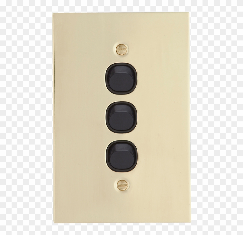 Clipsal Black Light Switch - Png Download (#763291) - PikPng
