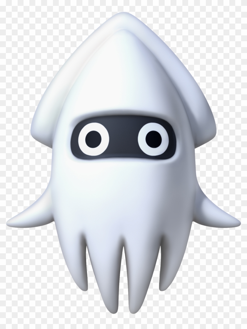 Coin, Blooper - Blooper Mario Bros Clipart (#777455) - PikPng