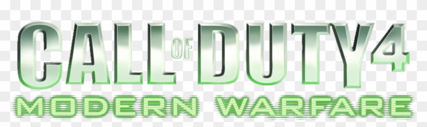 Download Call Of Duty - Call Of Duty 4 Clipart Png Download - PikPng