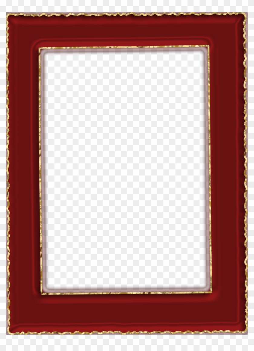 Transparent Red And Gold Png Frame - Picture Frame Clipart (#801765 ...