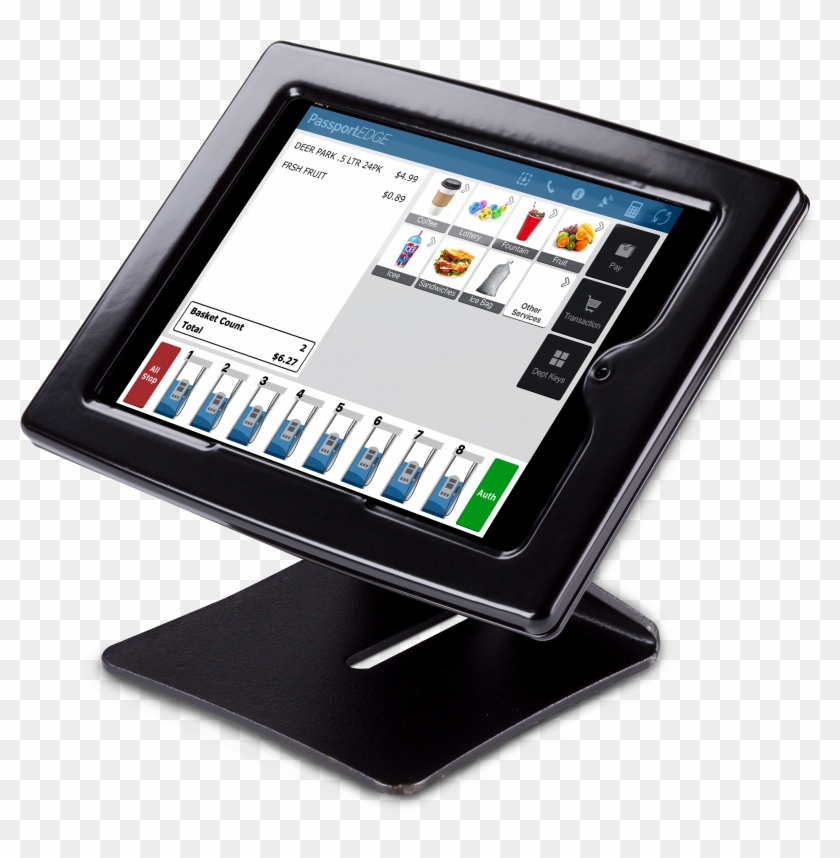 Passport Left Face W Gui - Gilbarco Passport Edge Clipart (#812470 ...