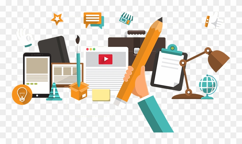 Content Marketing Services - Checklists And Cheat Sheets Clipart ...