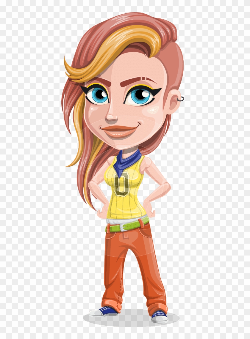 Melissa The Urban Dancer - Urban Cartoon Characters Clipart (#840814 ...