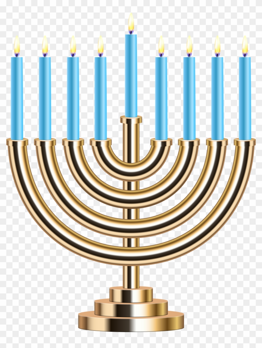 Gold Menorah Png Clip Art Transparent Png (#841334) - PikPng