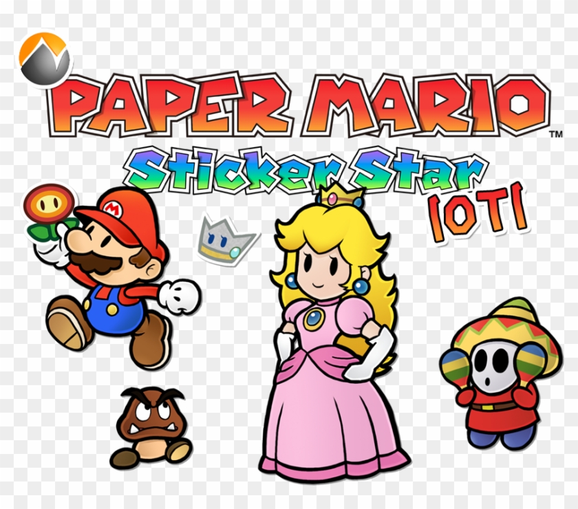 Download Sticker Star - Paper Mario Clipart Png Download - PikPng