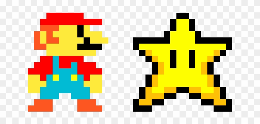 Mario Star - Old School Mario Star Clipart (#860743) - PikPng