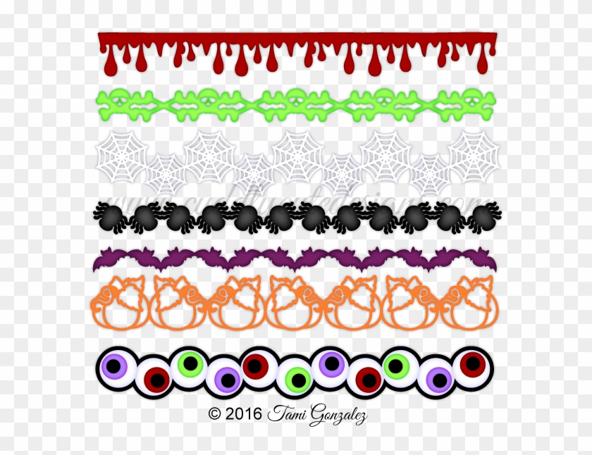 Halloween Borders Clip Art Free Library - Png Download (#867674) - PikPng