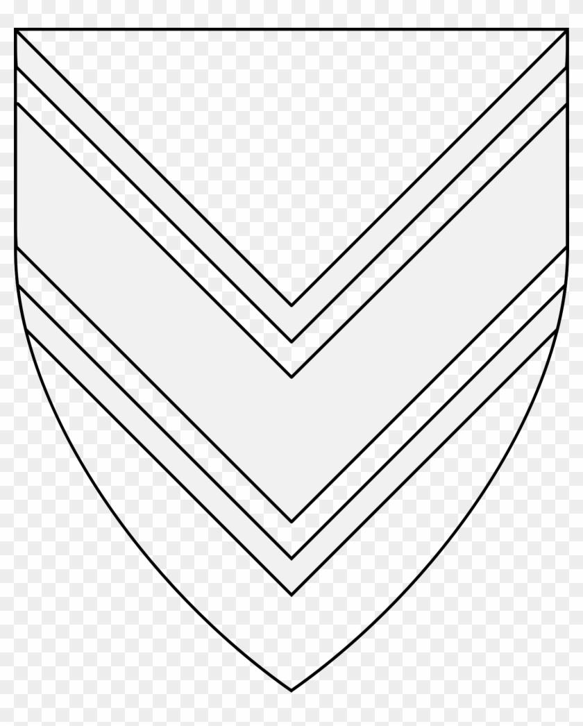 Chevron Inverted Cotised - Line Art Clipart (#95695) - PikPng
