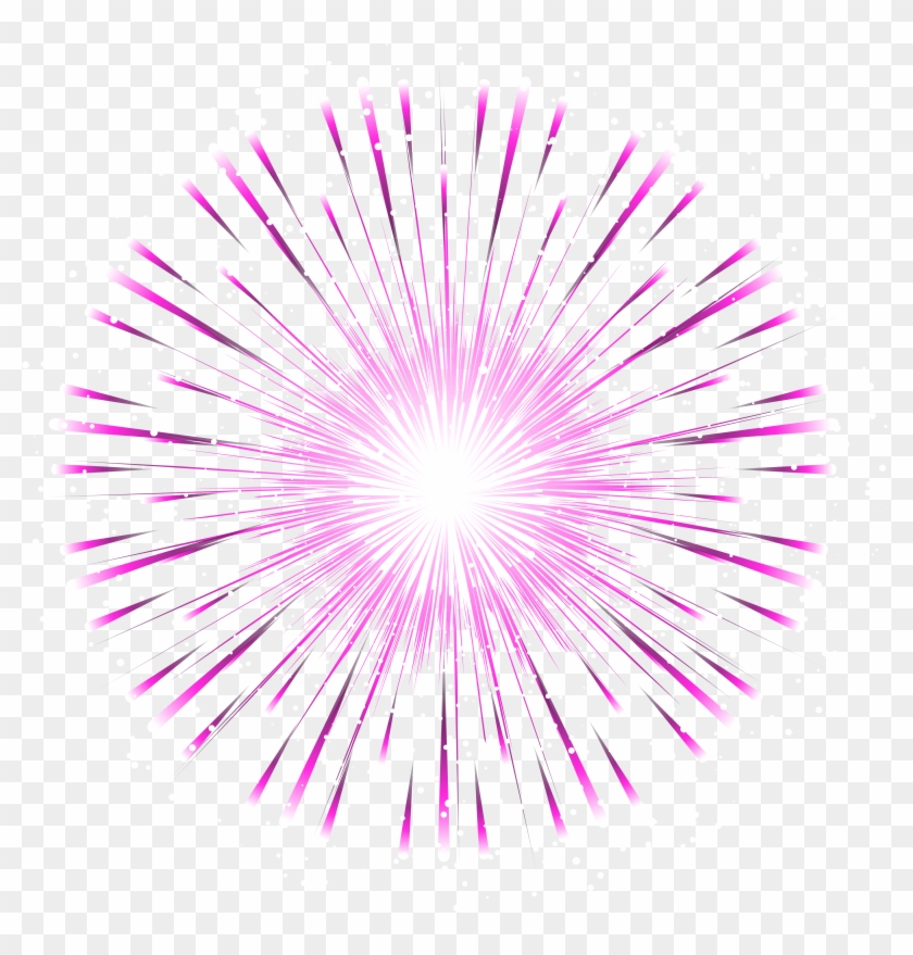 Pink Firework Transparent Png Clip Art Image - Pink Fireworks ...