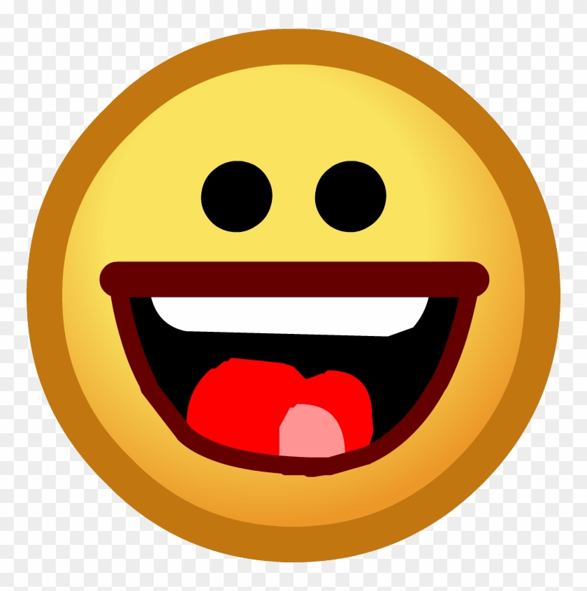 Download Laughing Face Png - Club Penguin Smile Emote Clipart Png ...