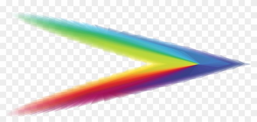 This Free Icons Png Design Of Rainbow Arrow Clipart (#960157) - PikPng