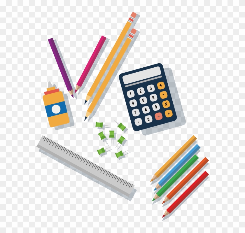 School Supplies Png Clipart (#966921) - PikPng